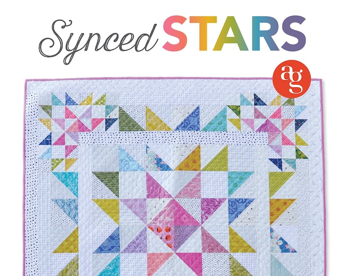 Strippy Star Digital Quilt Pattern - Etsy Canada