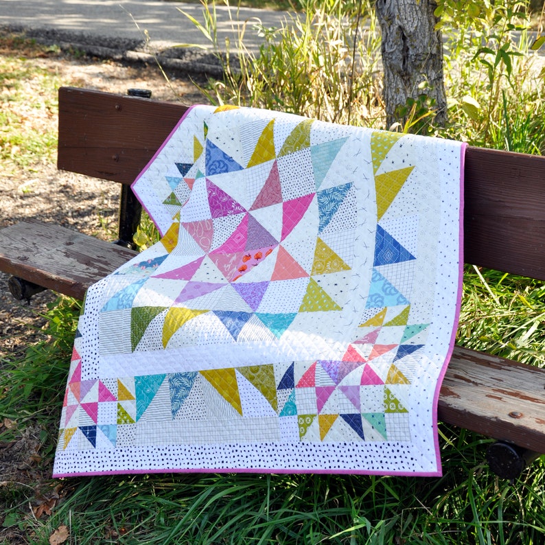 Synced Stars PDF Quilt Pattern - Etsy