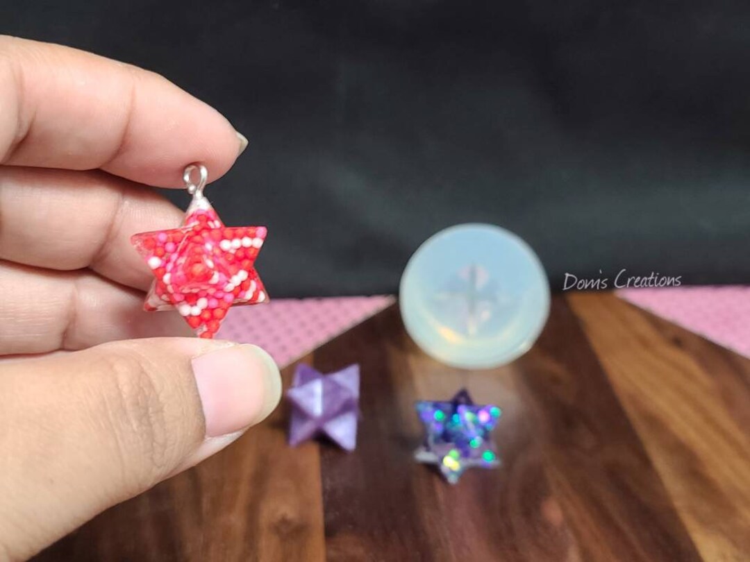 8 Point Star Octagram Healing Crystal Silicone Mold - Etsy