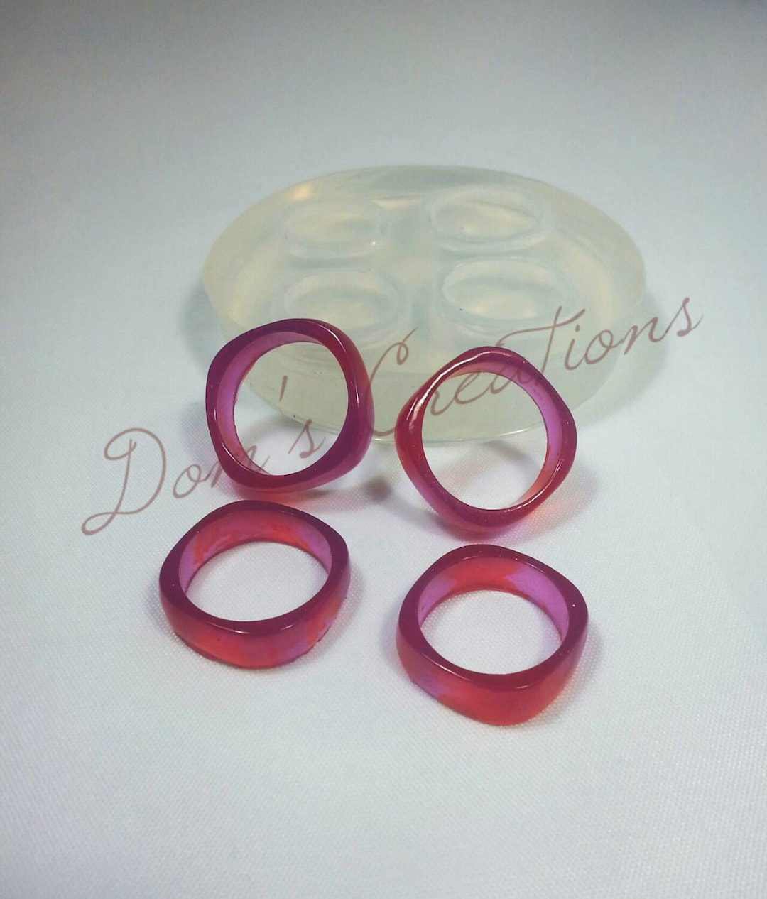 Square Ring Pallet Multiple Sizes Silicone Mold - Etsy