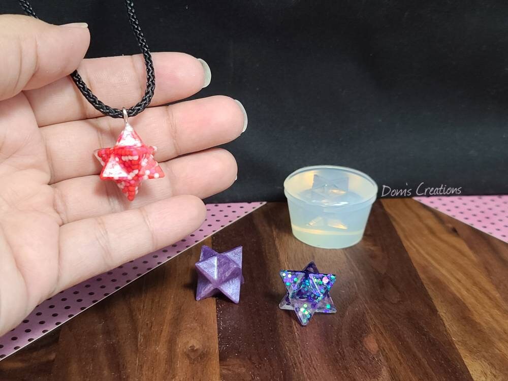 8 Point Star Octagram Healing Crystal Silicone Mold - Etsy