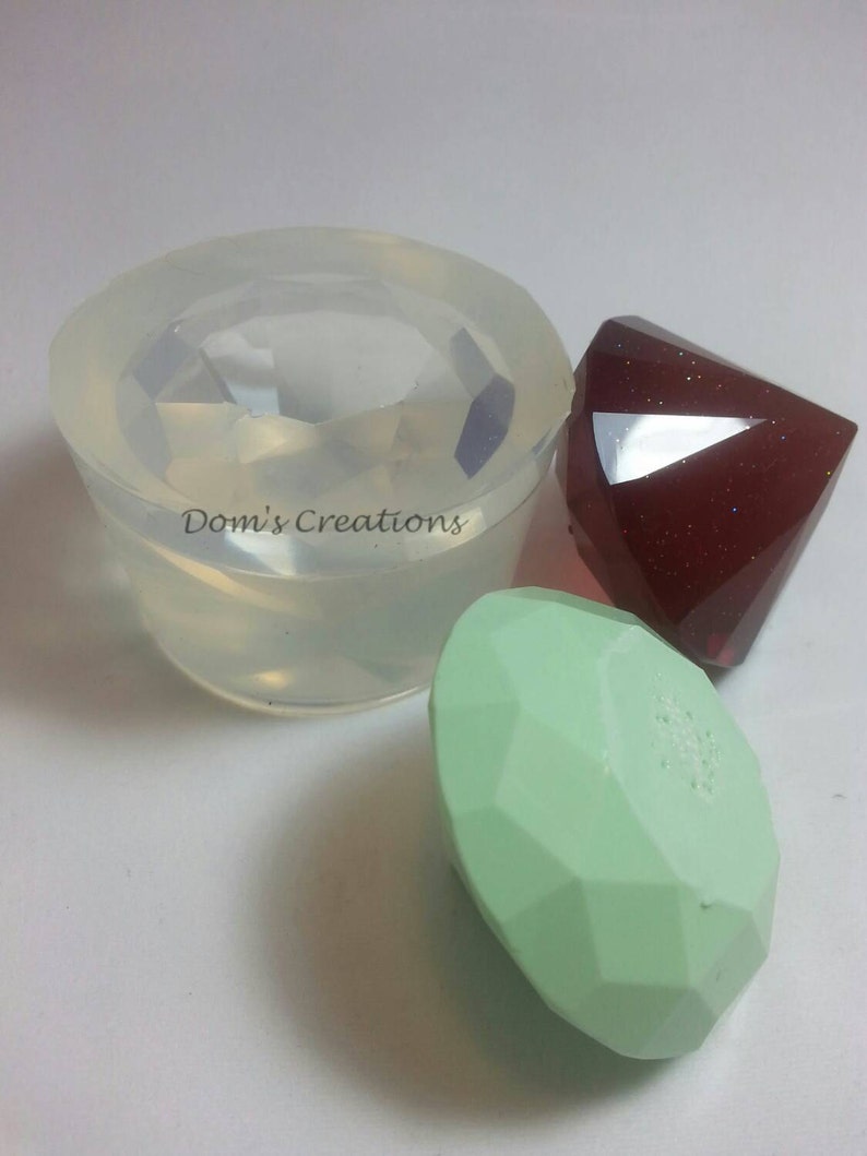 Large Diamond 3D Silicone Mold - Etsy