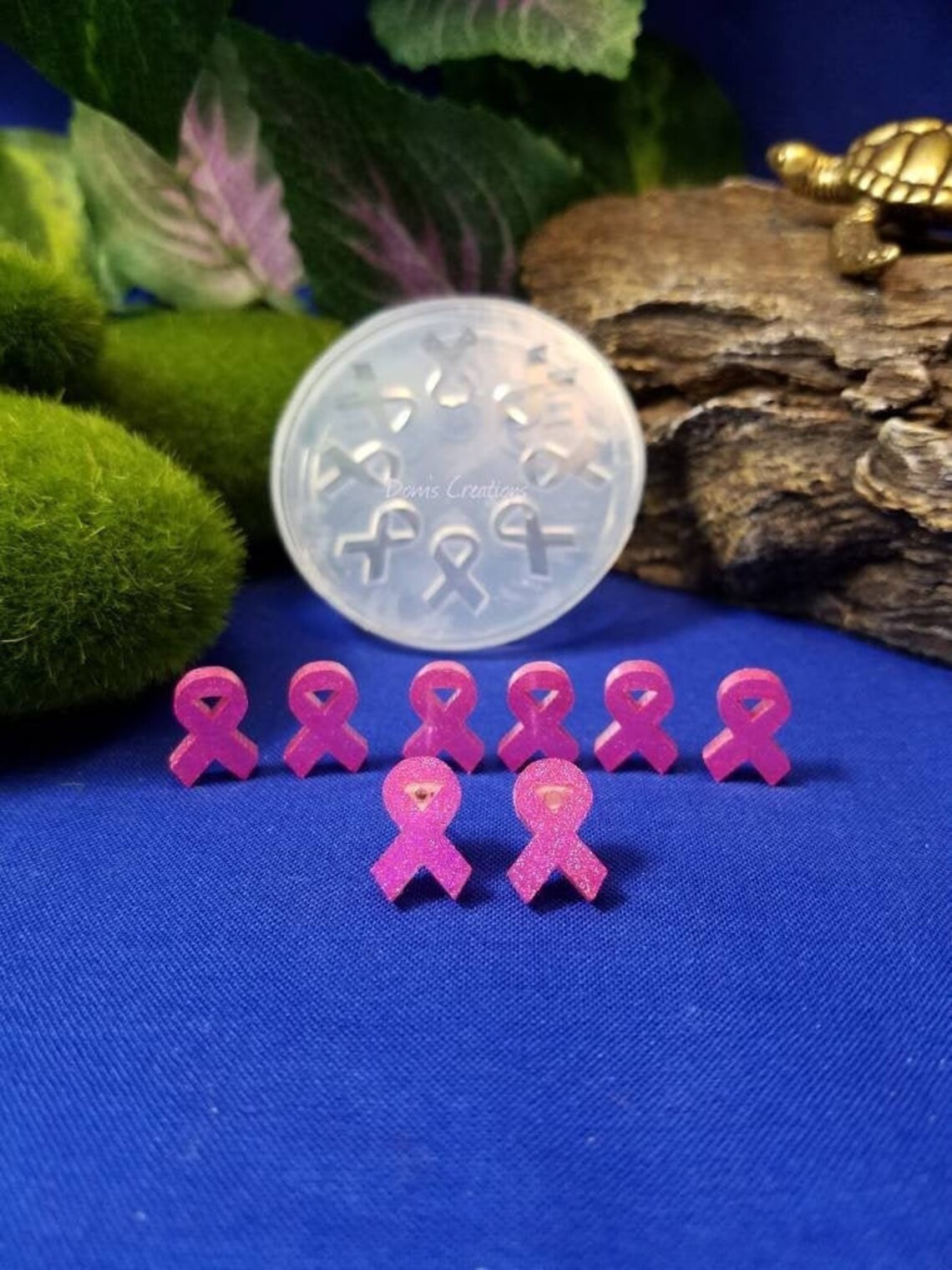 Awareness Ribbon Post Earrings Silicone Mold - Etsy