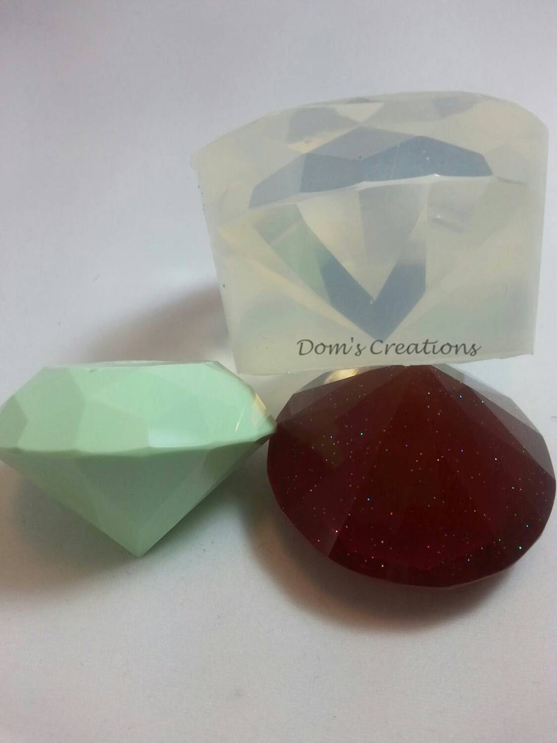 Large Diamond 3D Silicone Mold - Etsy