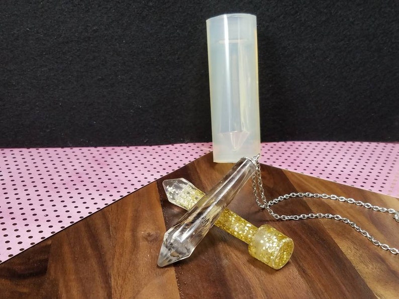 Crystal Pendulum Scrying Magic Tool Clear Silicone Mold - Etsy