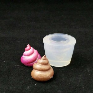 Hand Sculpted Kawaii Unicorn Poop 3d Silicone Mold 2 Size Options - Etsy