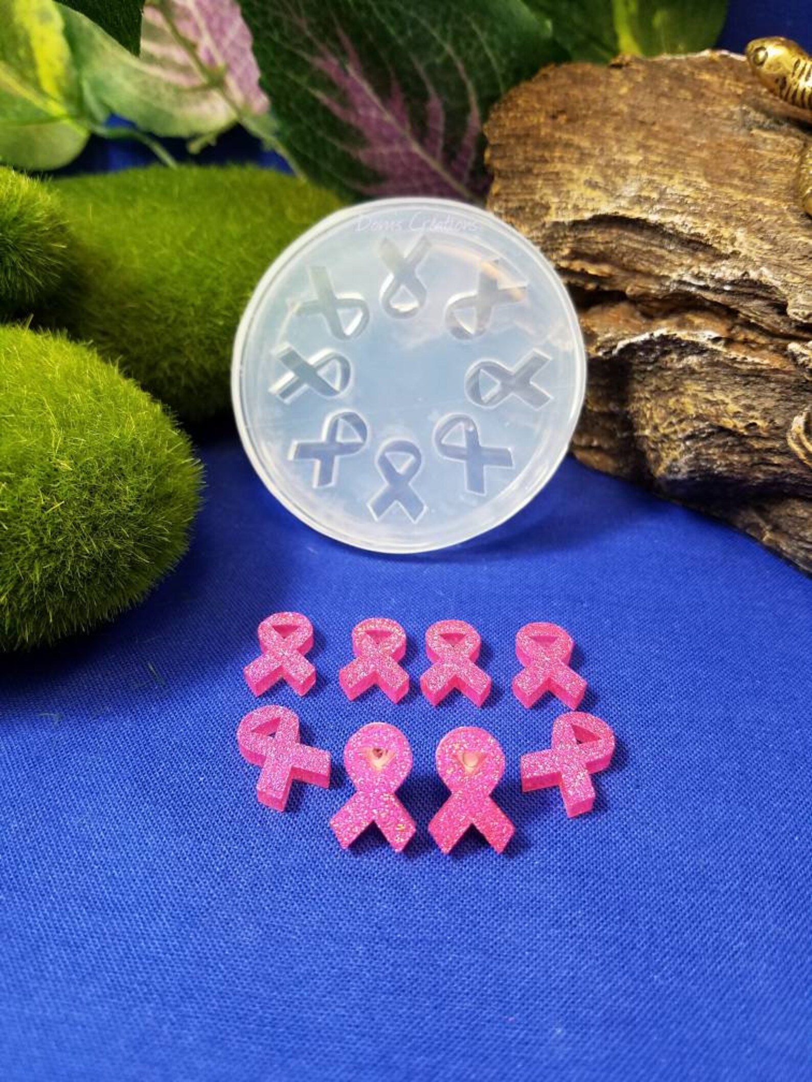 Awareness Ribbon Post Earrings Silicone Mold - Etsy