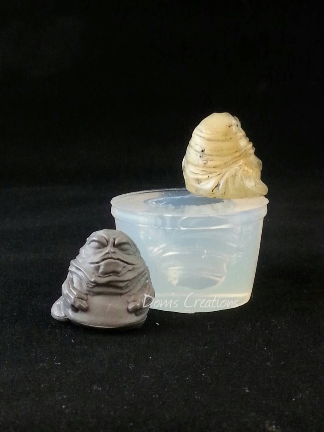 Miniature Slug Galaxy Fighting Figure Clear Silicone Mold - Etsy