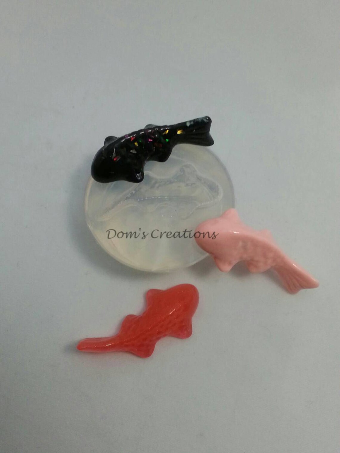 3D Koi Fish Clear Silicone Mold - Etsy