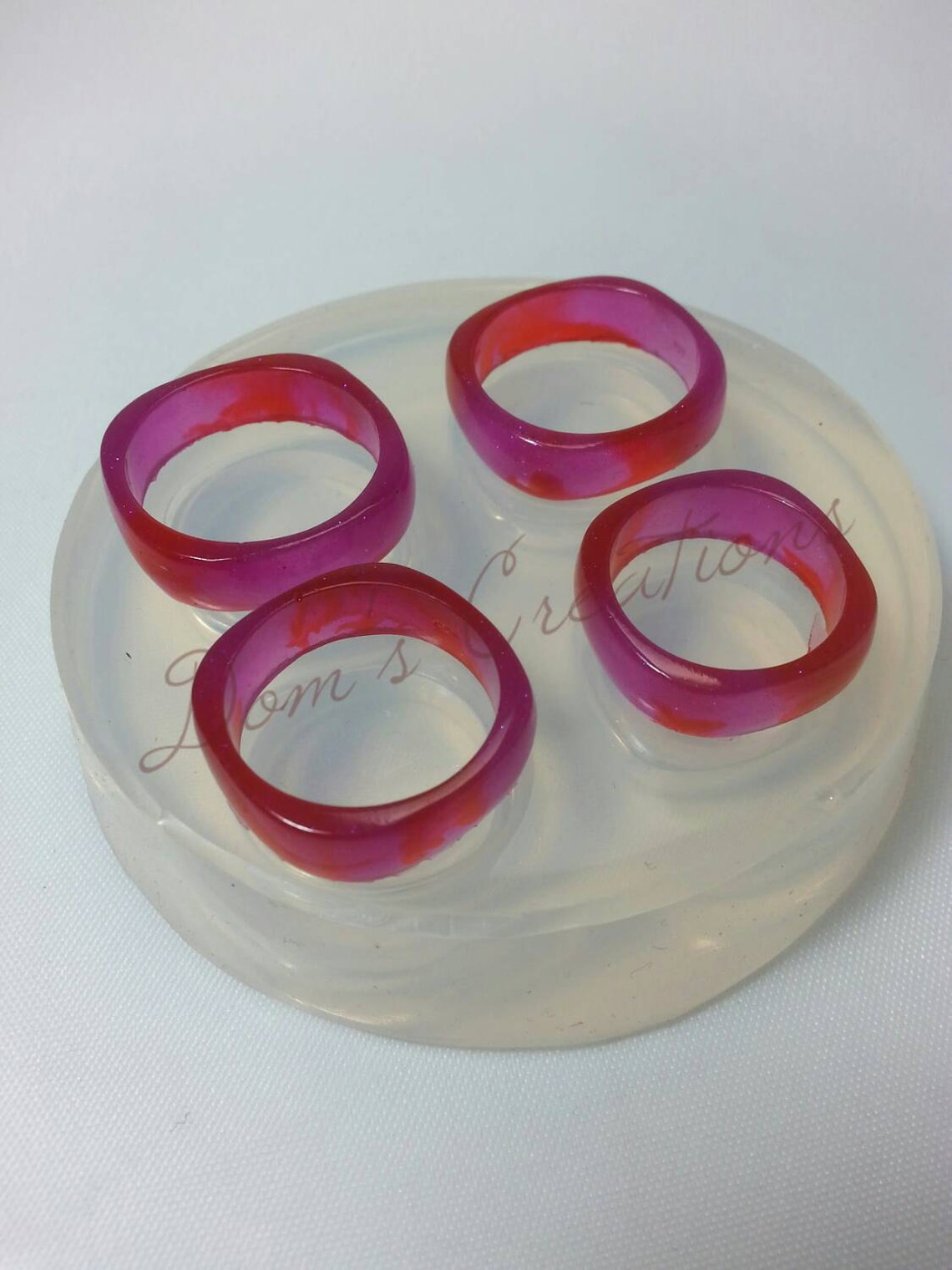 Square Ring Pallet Multiple Sizes Silicone Mold - Etsy