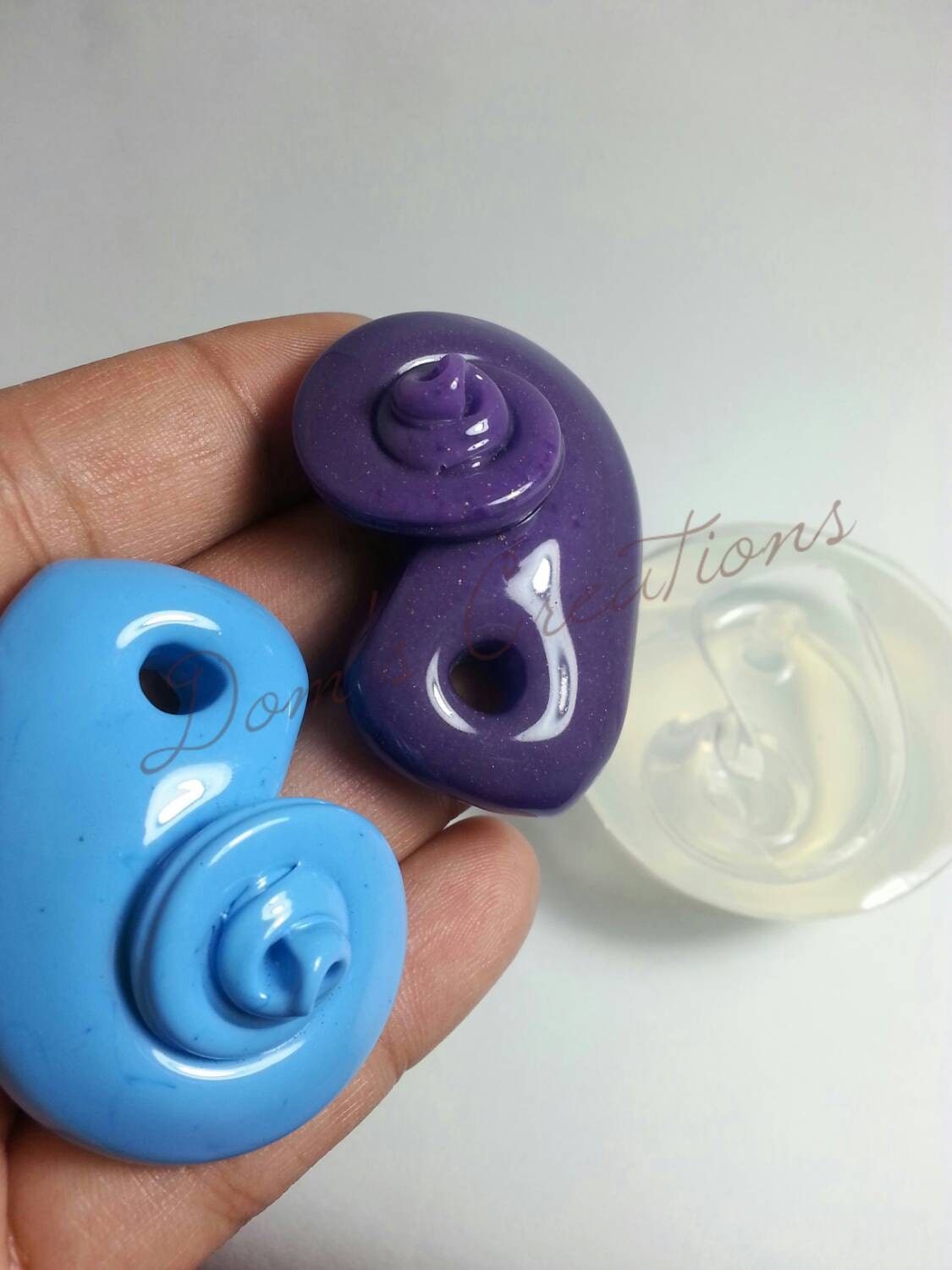 Abstract Large Shell Silicone Mold | Etsy