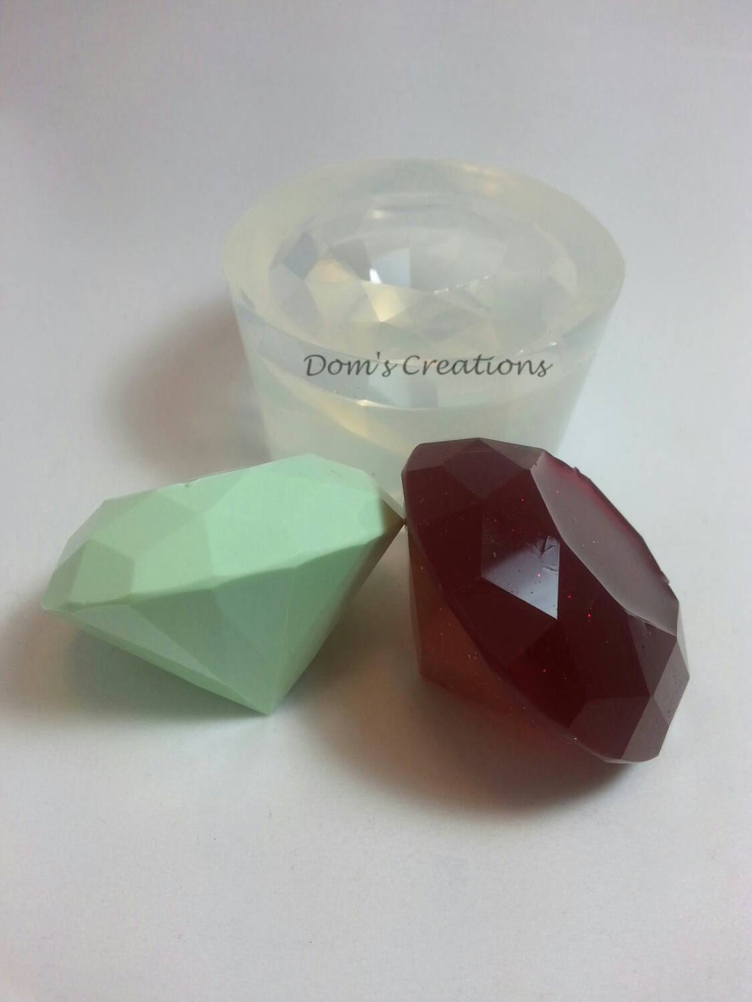 Large Diamond 3D Silicone Mold - Etsy