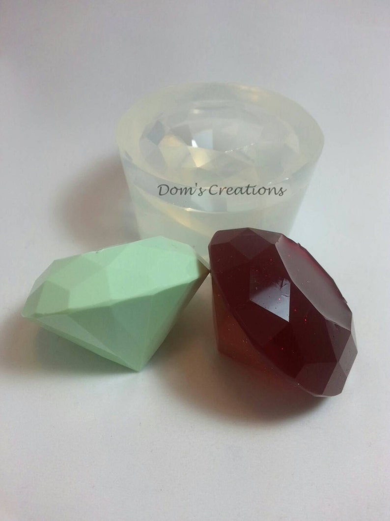 Large Diamond 3D Silicone Mold - Etsy