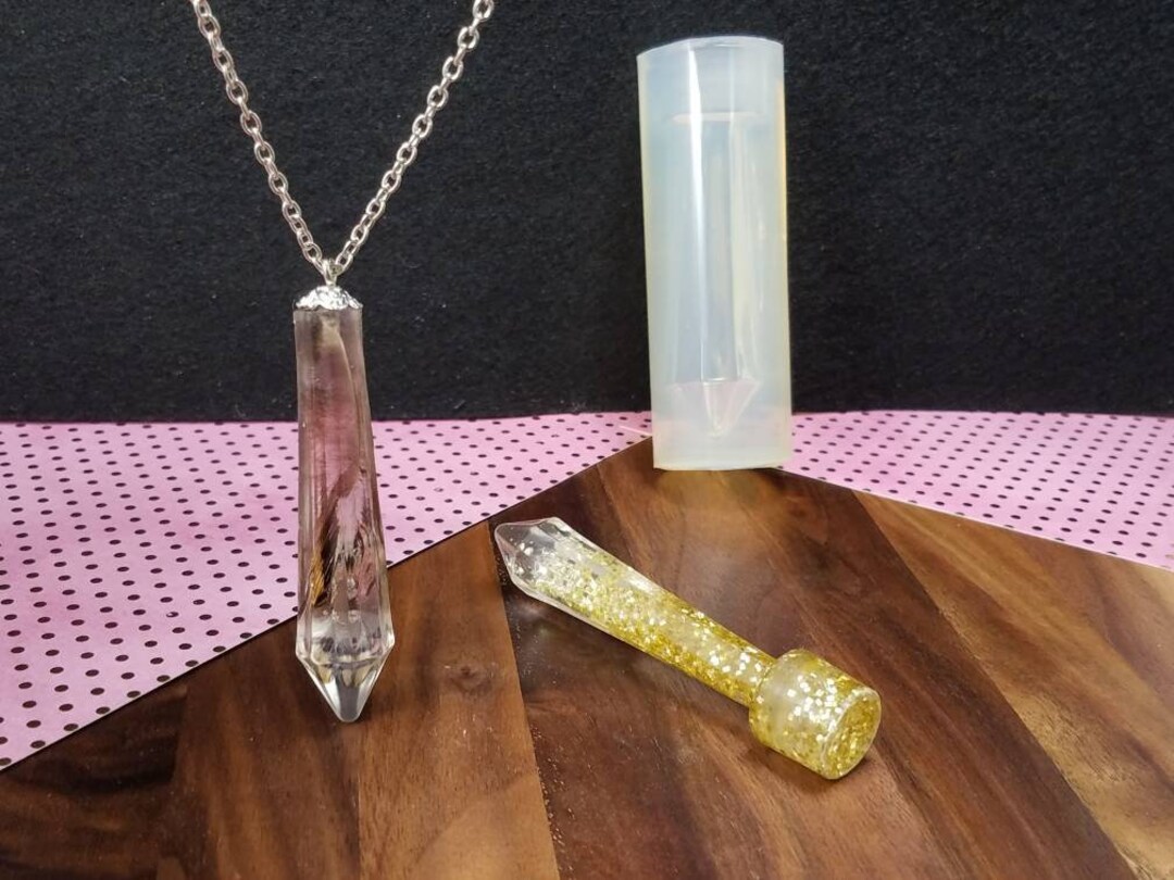Crystal Pendulum, Scrying, Magic Tool, Clear Silicone Mold - Etsy