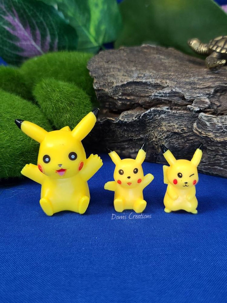 Pikachu 3D Pokémon Figure Clear Silicone Mold NEW SIZES - Etsy