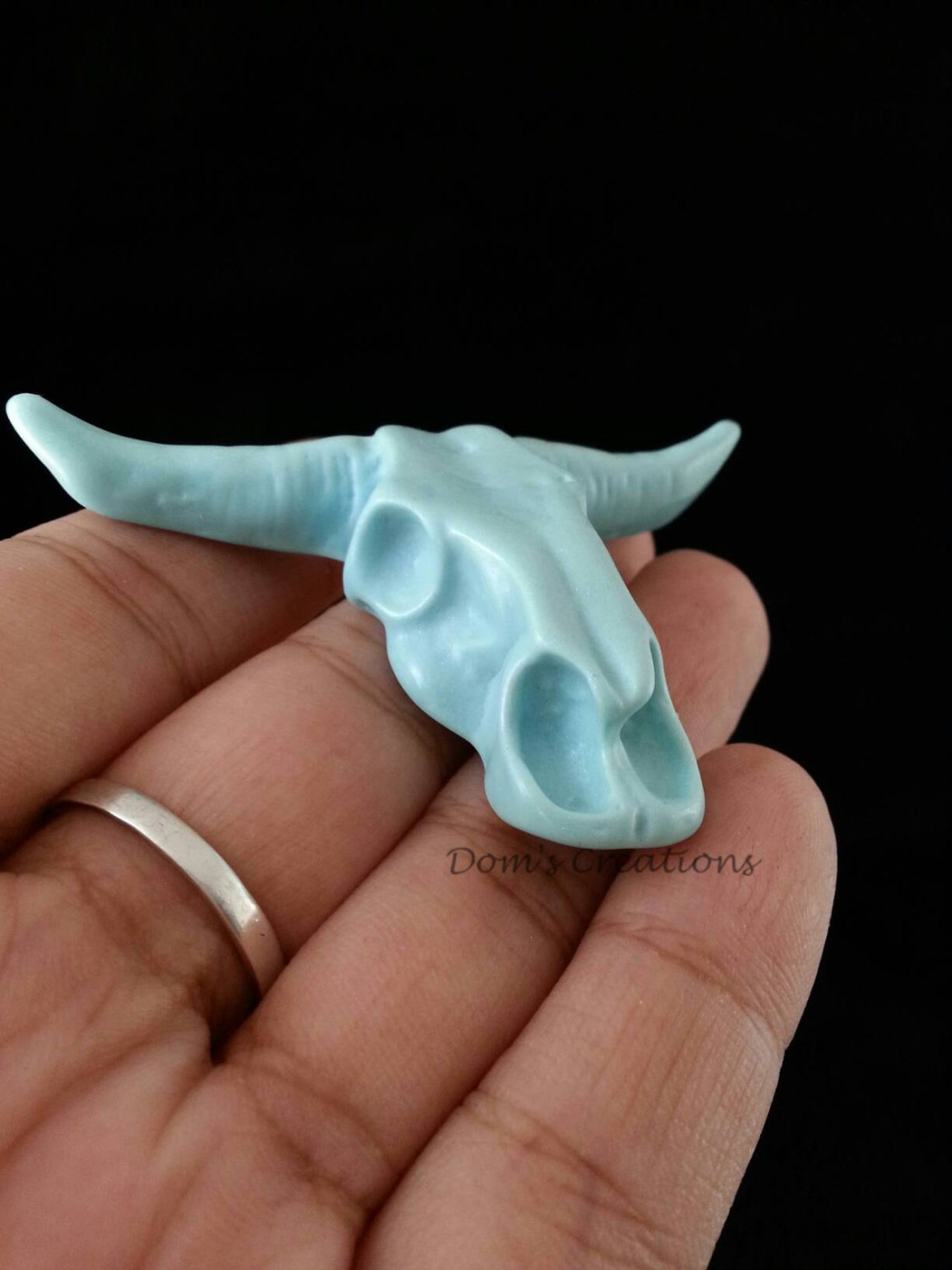 3D Faux Cow Bull Steer Skull Silicone Mold | Etsy