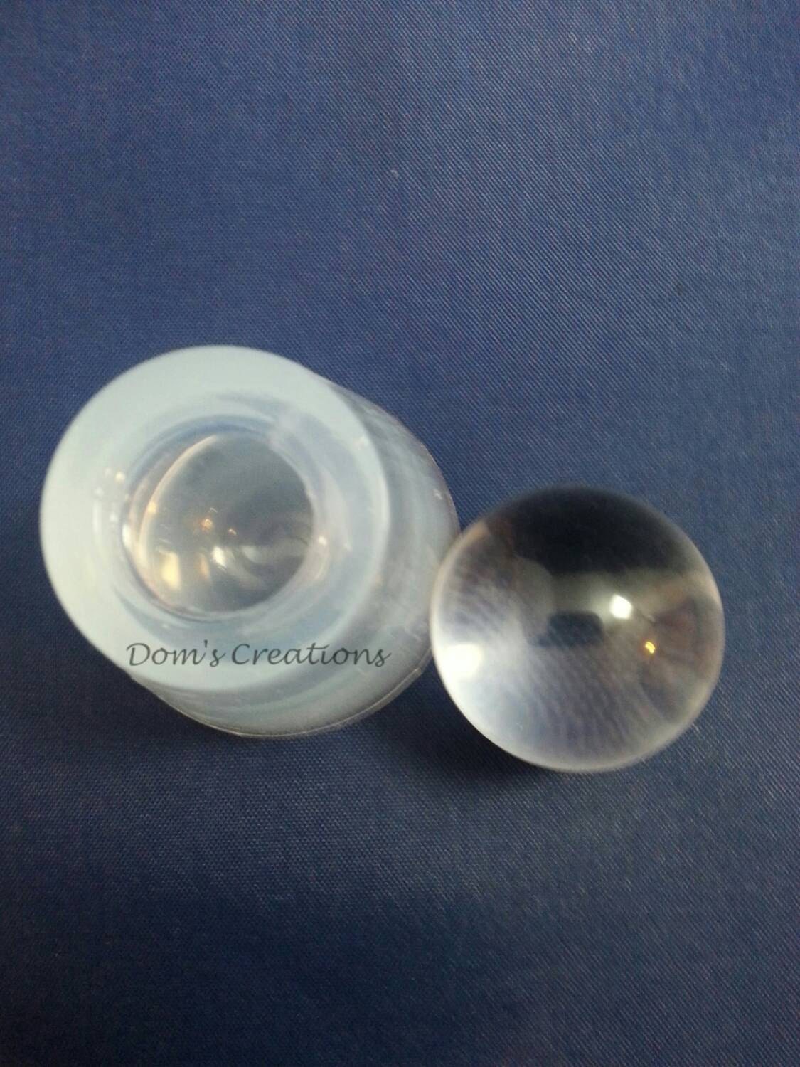 28mm Sphere Orb Clear Silicone Mold | Etsy Australia