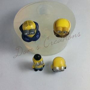 Minions Inspired Silicone Mold - Etsy