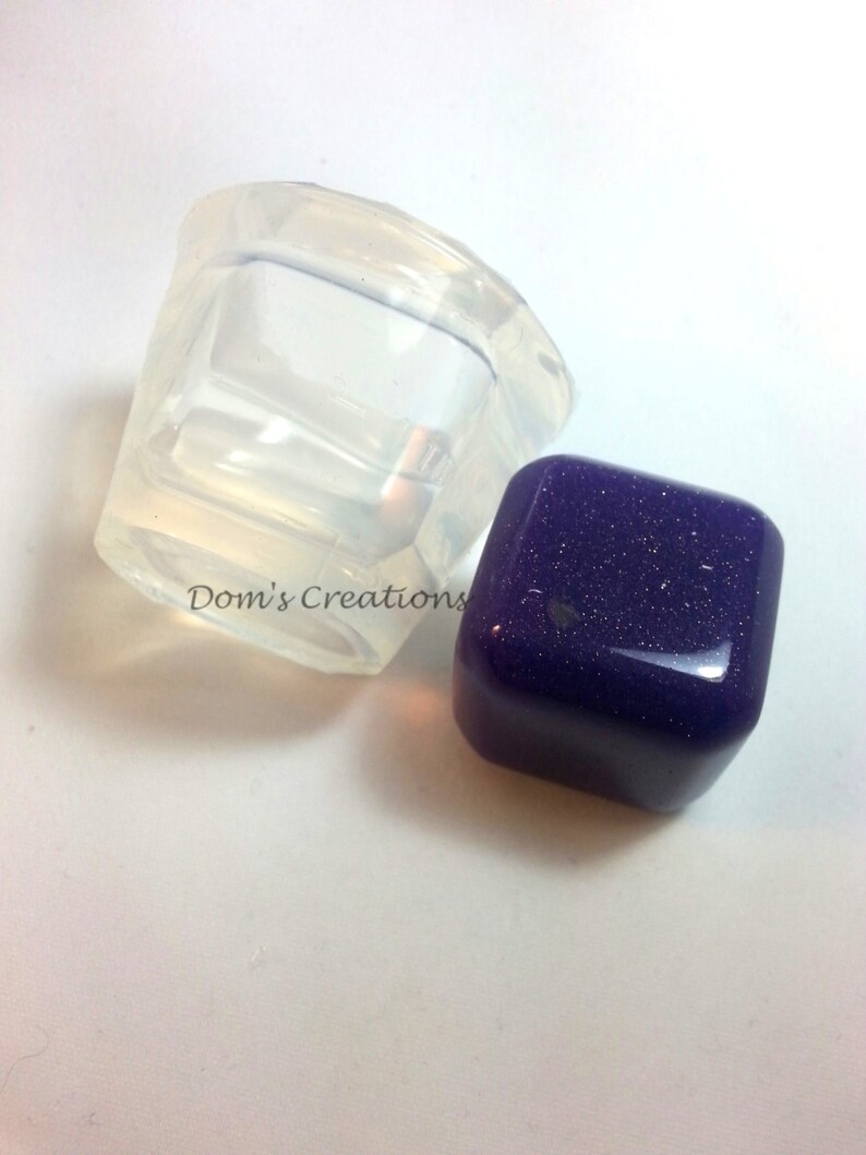 Cube Rounded Edges Square 3d Clear Silicone Mold | Etsy