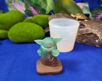 Miniature Slug Galaxy Fighting Figure Clear Silicone Mold | Etsy