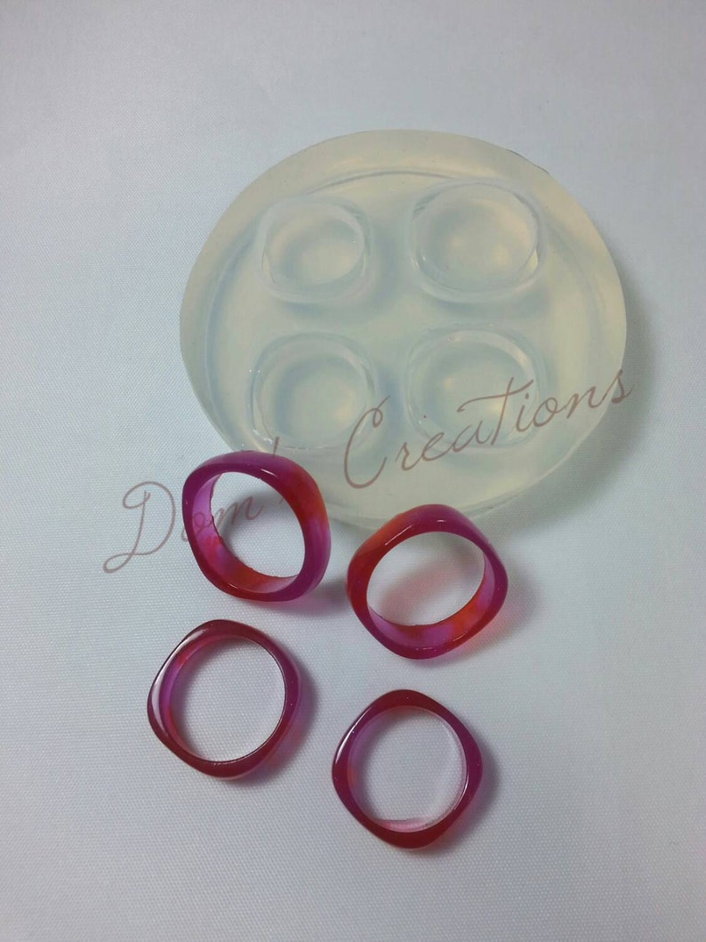 Square Ring Pallet Multiple Sizes Silicone Mold - Etsy
