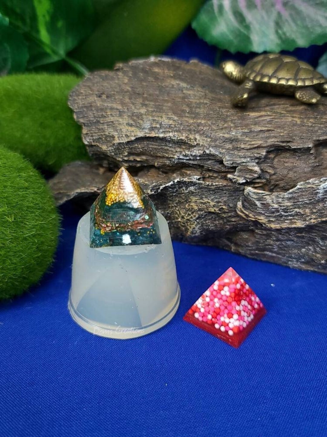 Sharp Edge Mini Orgonite, Chakra Pyramid Clear Silicone Mold - Etsy