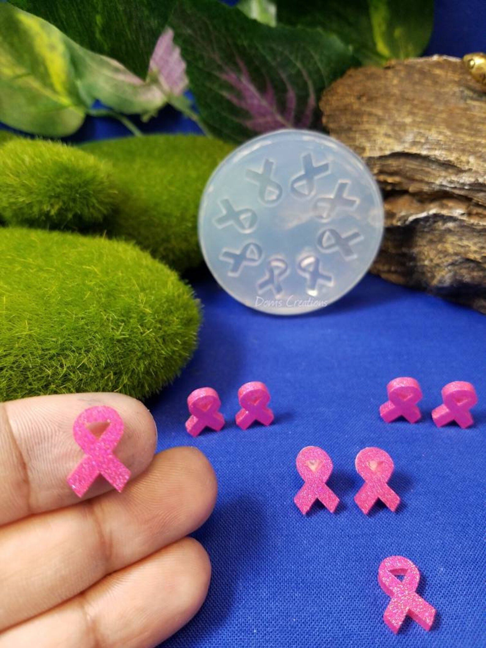 Awareness Ribbon Post Earrings Silicone Mold - Etsy
