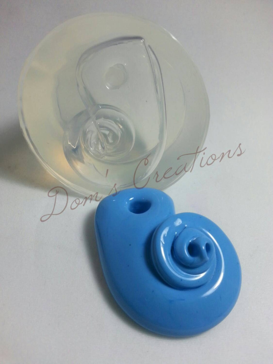 Abstract Large Shell Silicone Mold | Etsy