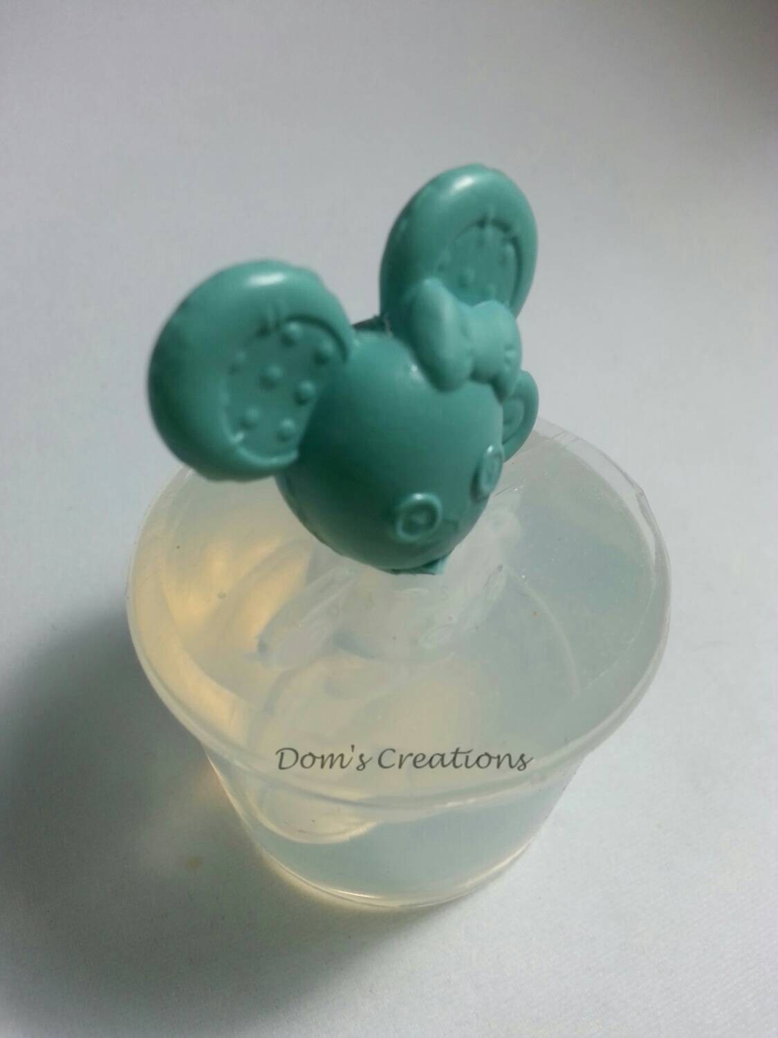 Lala Mouse 3D Clear Silicone Mold | Etsy