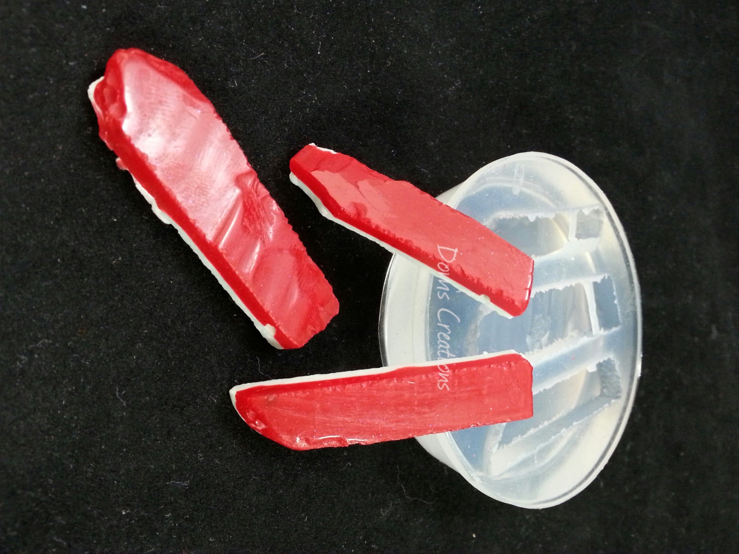 Irregular Faceted Crystals Clear Silicone Mold | Etsy