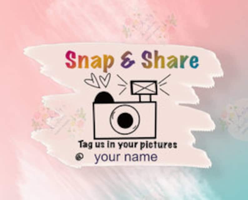 Snap & Share PNG SVG JPEG Instant Download - Etsy