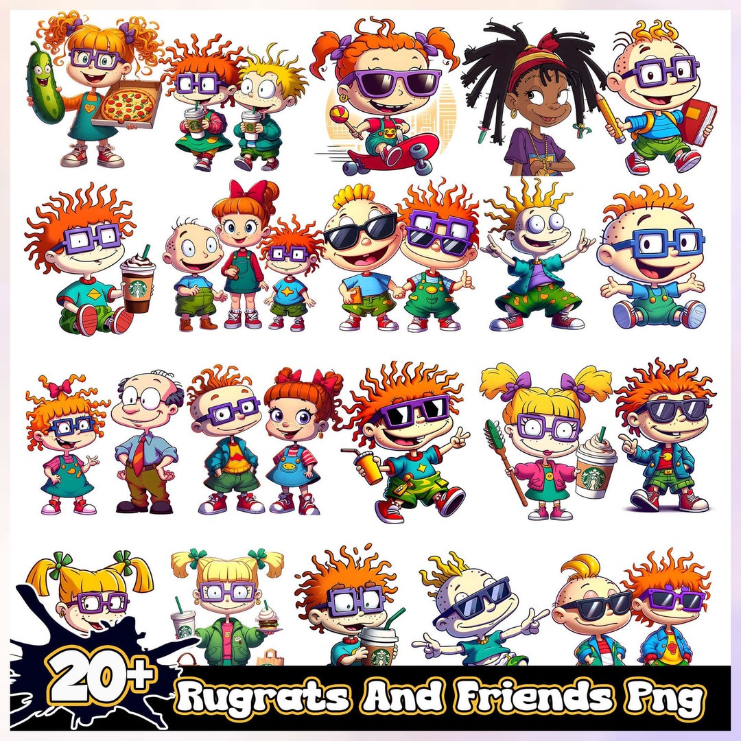 Rugrats Png Bundle, Rugrats PNG, Rugrats Clipart, Rugrats Digital Files ...