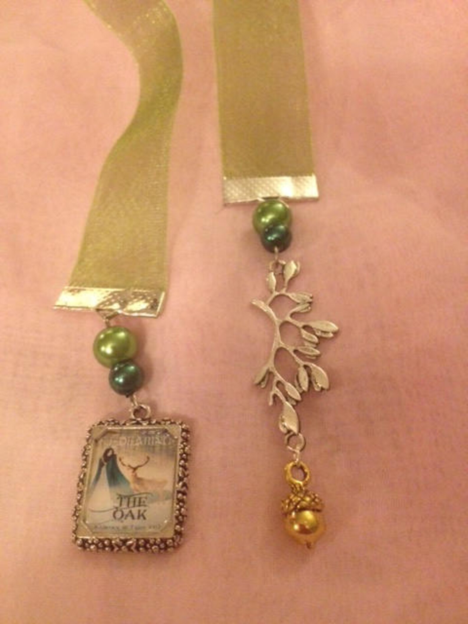 Fancy Beaded Ribbon Bookmark Author/film Swag Pack Custom - Etsy