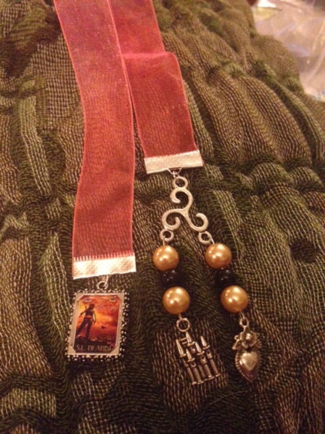 Fancy Beaded Ribbon Bookmark Author/film Swag Pack - Custom Requests ...