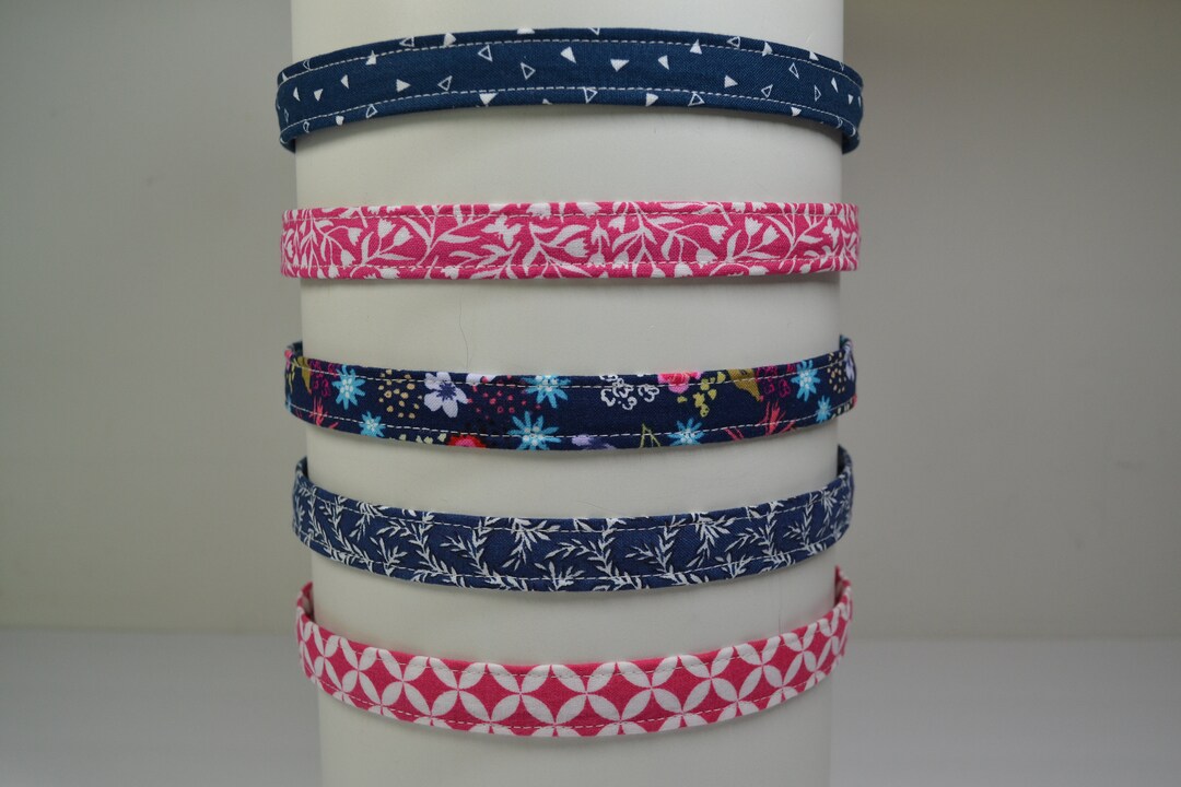 No Pinch NARROW Fabric Headband, All Occasion, Modern and Stylish ...