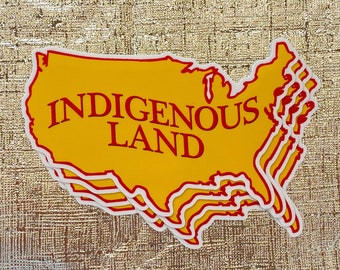 Native Land Sticker 5 Packs - Etsy