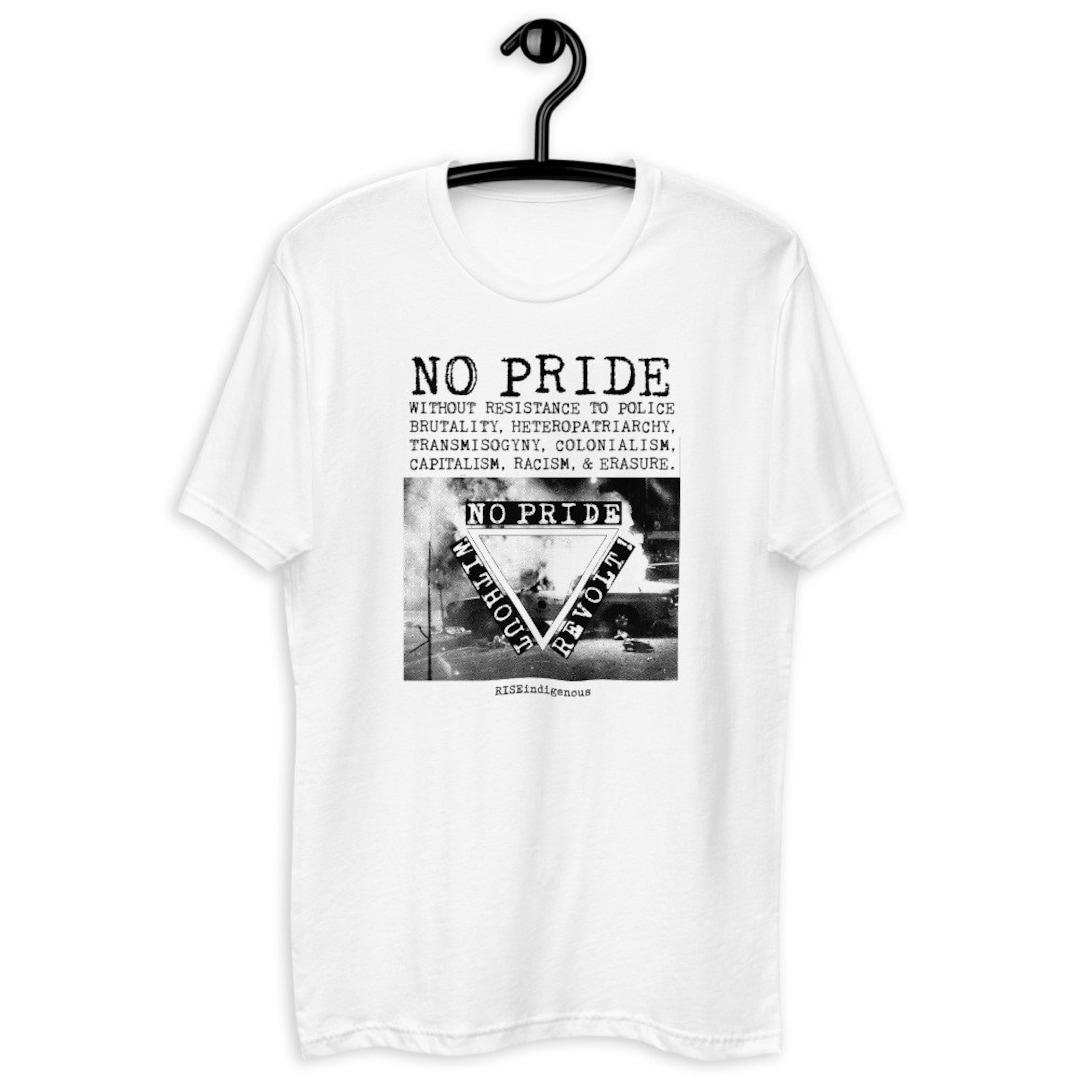 No Pride Without Revolt B&W Tee - Etsy