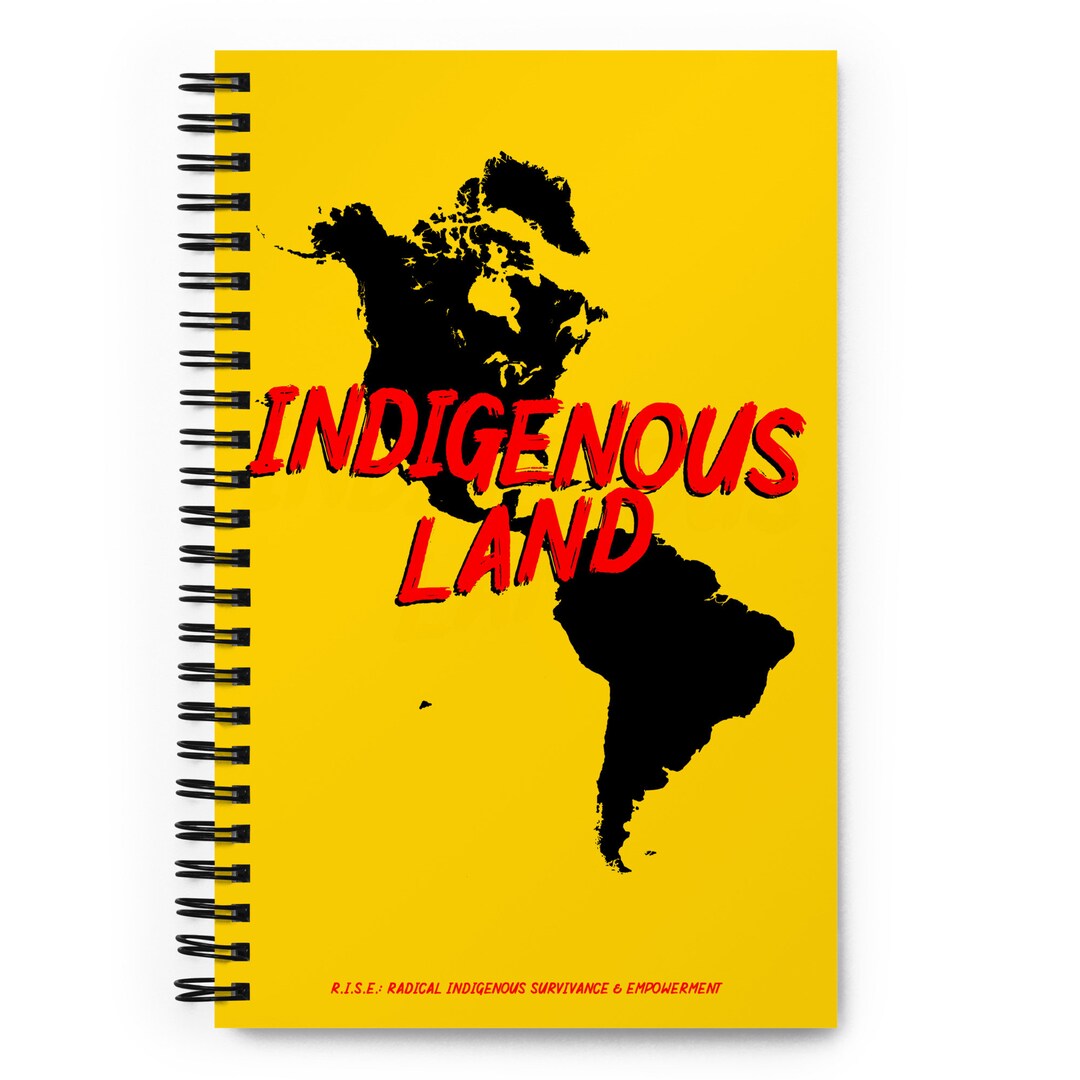 INDIGENOUS LAND Spiral Notebook - Etsy