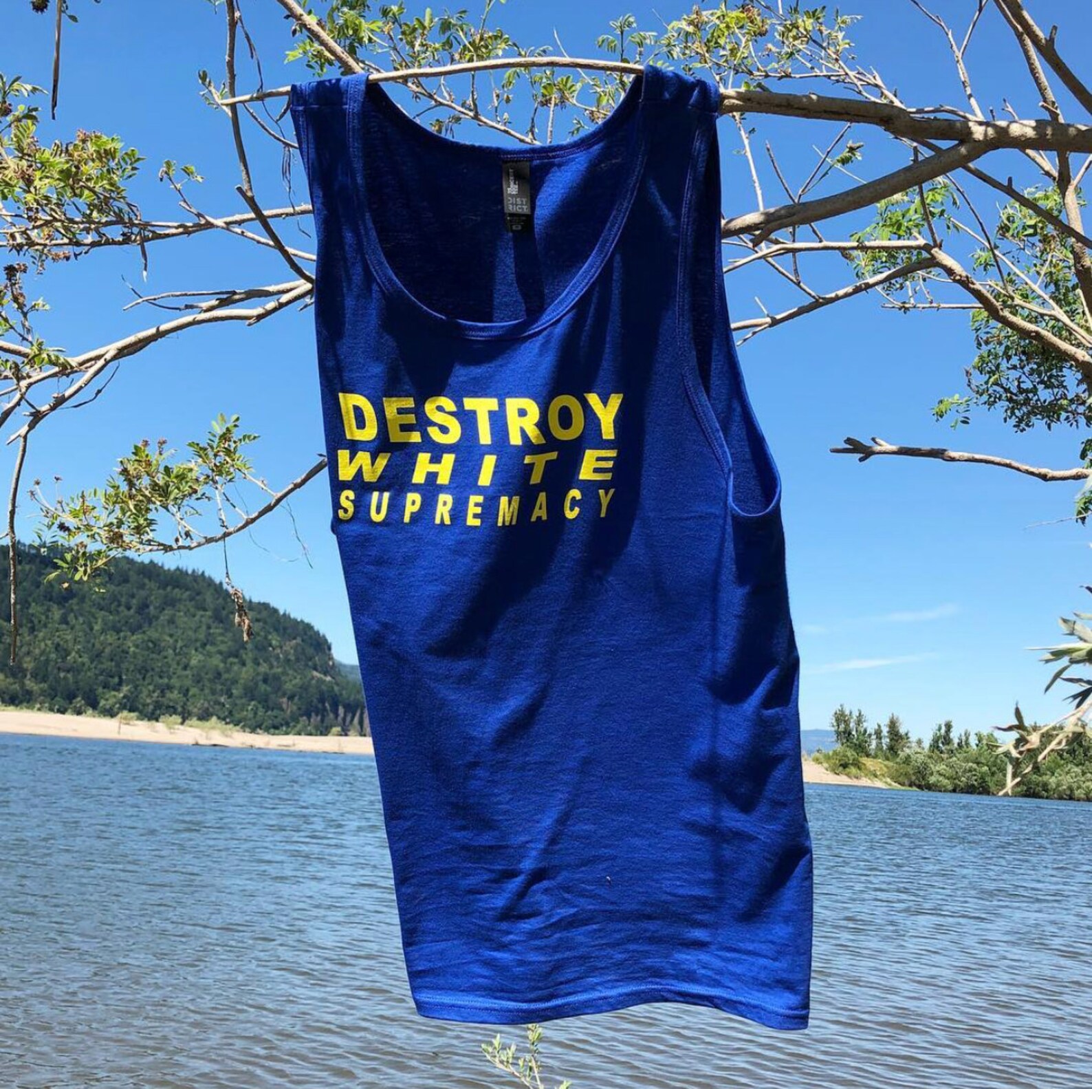 Destroy White Supremacy Tank | Etsy