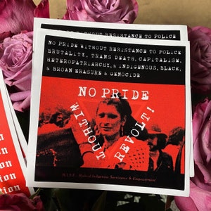 No Pride Without Revolt Sticker - Etsy