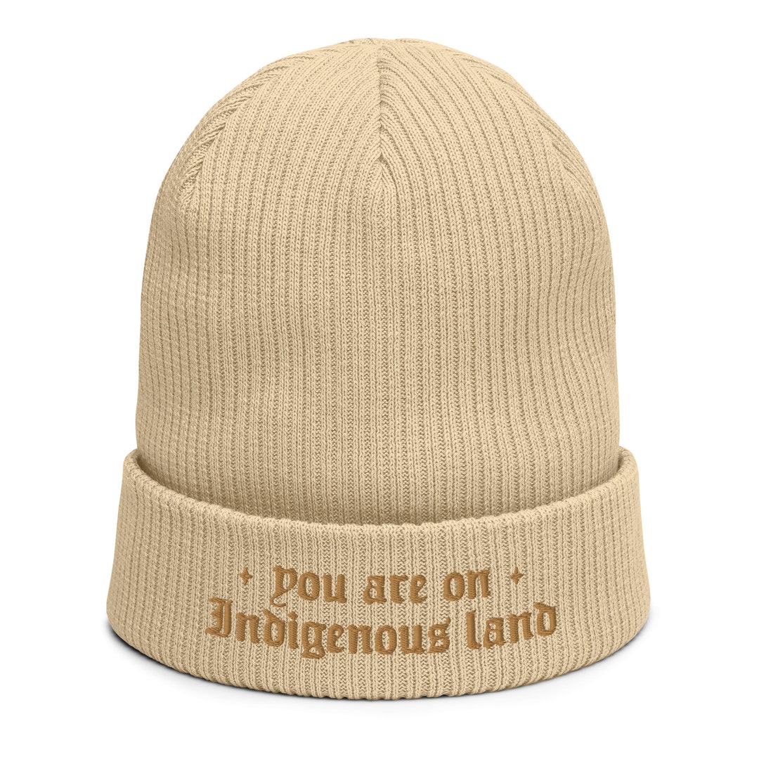 Indigenous Land Organic Ribbed Beanie - Etsy