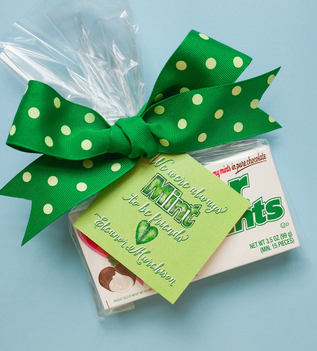 DIGITAL Mint to Be Friends Personalized Valentine's Printable PDF - Etsy