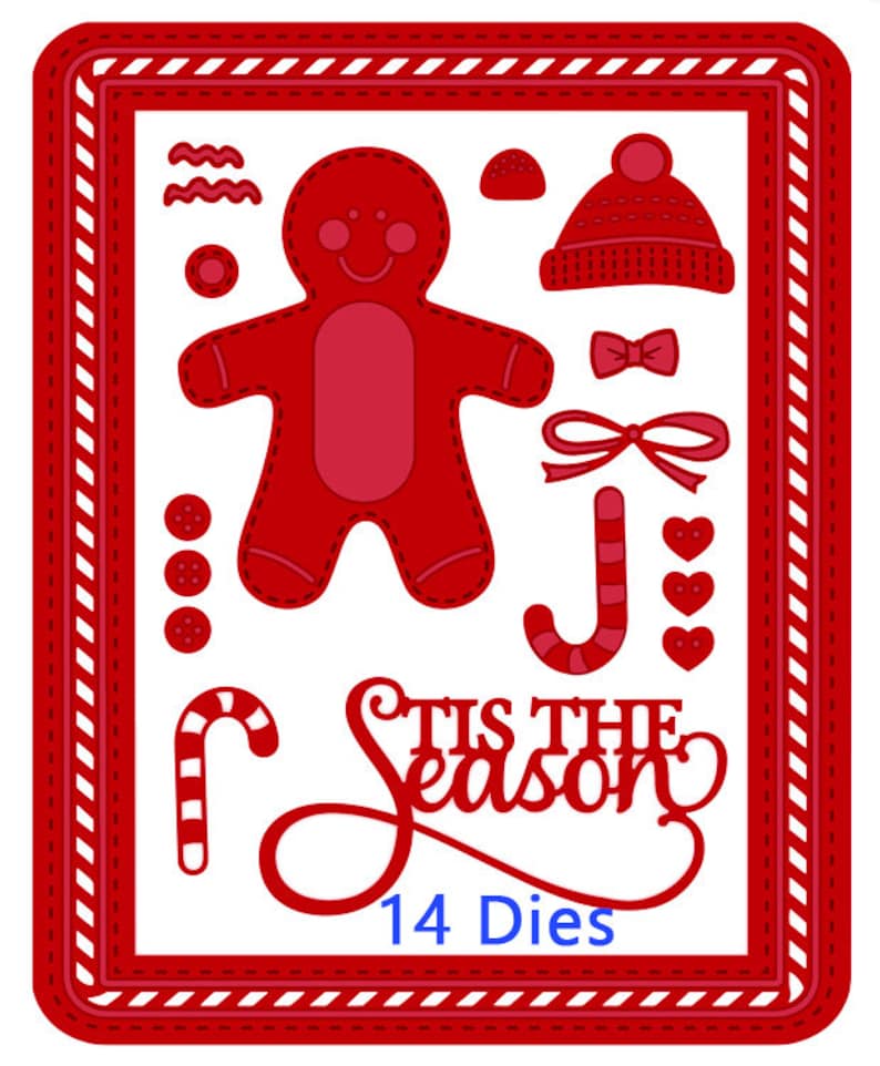 Sue Wilson Dies: Gingerbread Man 3D Fireplace Gingerbread - Etsy