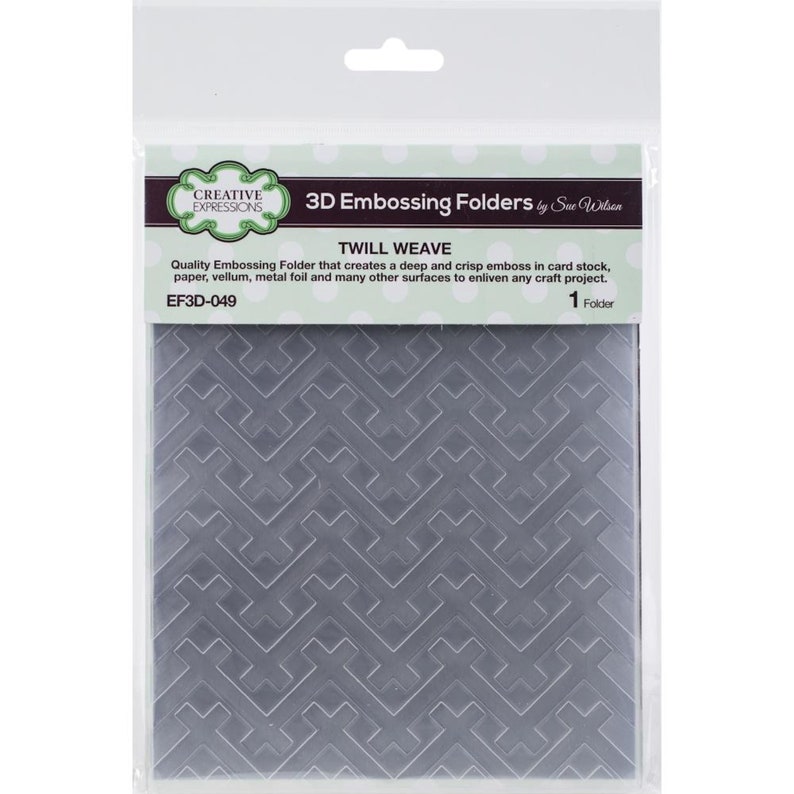 Creative Expressions 3D Embossing Folder 5.75"x7.5" CHOOSE Various ...