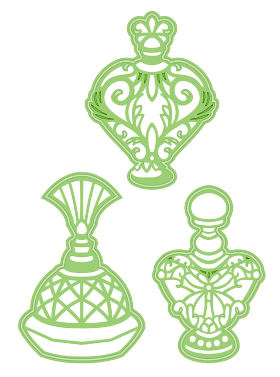 Sue Wilson Dies Necessities Collection Vintage Perfume Bottles ...