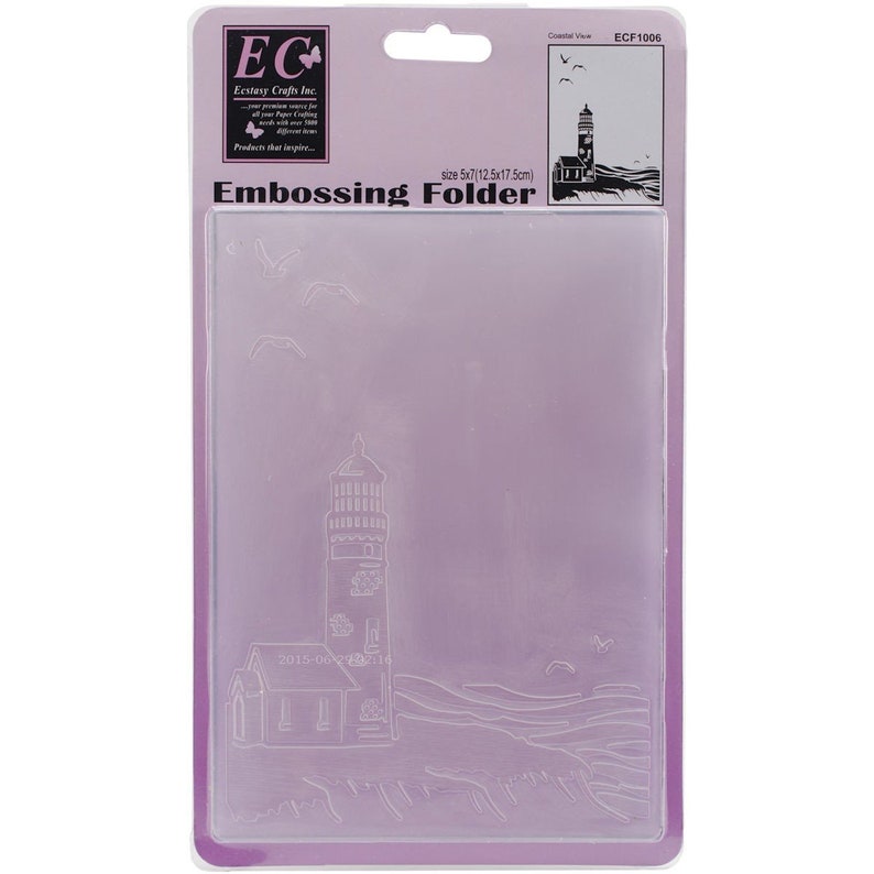 Ecstasy Crafts Embossing Folder 5x7 CHOOSE ONE | Etsy