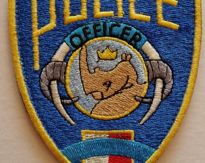 Zootopia Police Badge Patch - Etsy
