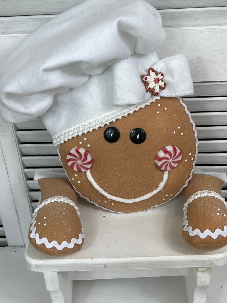 Gingerbread Man Gingerbread Man Head and Hands Gingerbread - Etsy