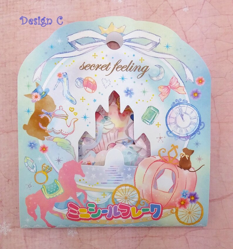 Set of 42 Very Cute Holographic Flake Stickers Choose From 4 - Etsy