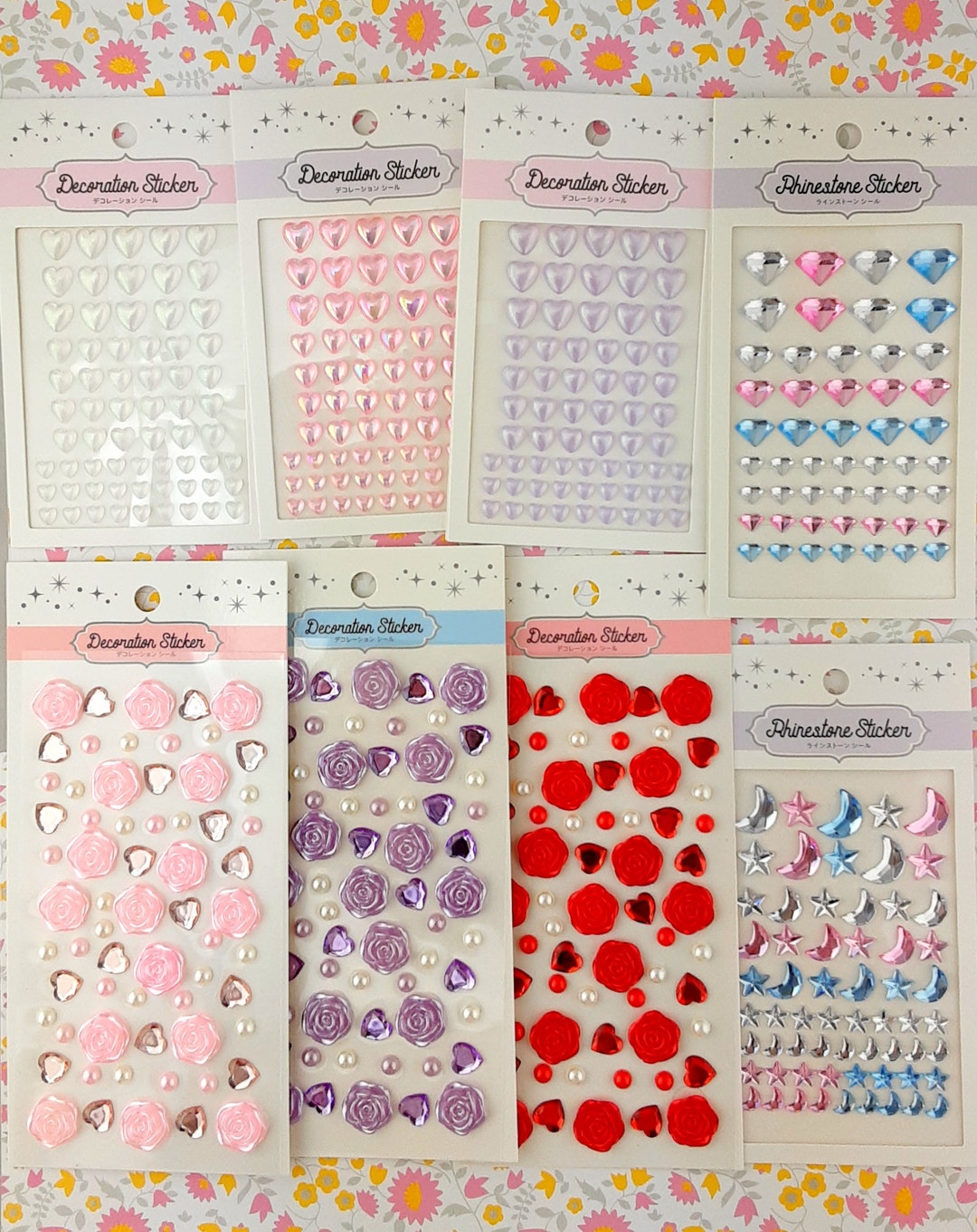 Beautiful Self Adhesive Rhinestones and Embellishments in Different ...